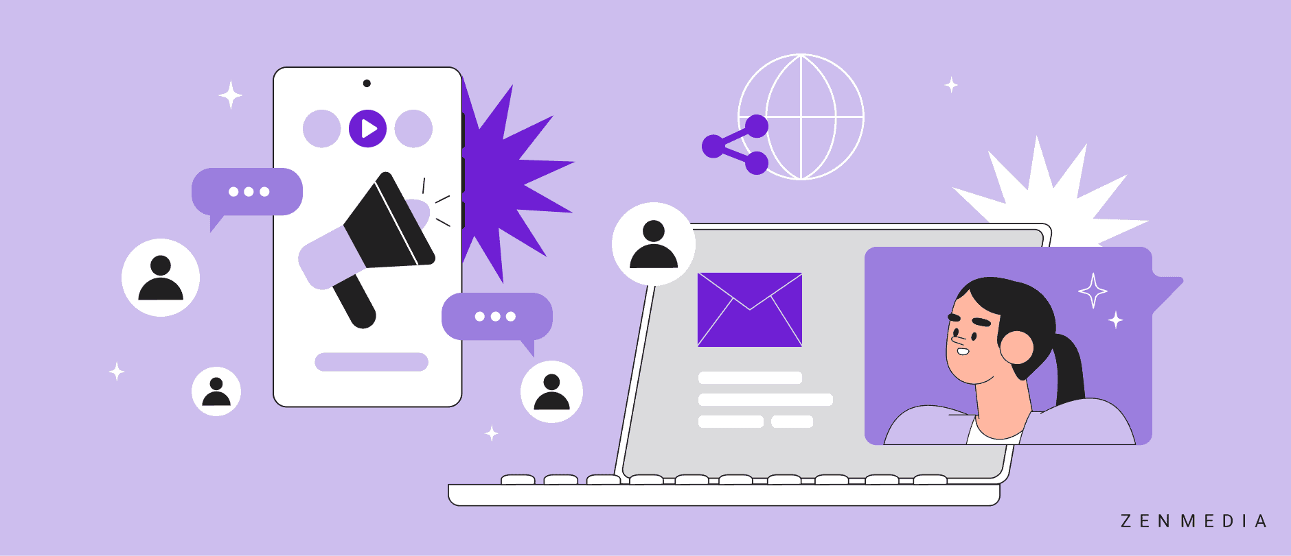 The Difference Between PR, Earned Media, and Crisis Comms - Zen Media